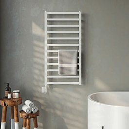 Ultraheat Karnak Electric Towel Rails | 4K5C | 5K10C | 5K17C| Chrome| White