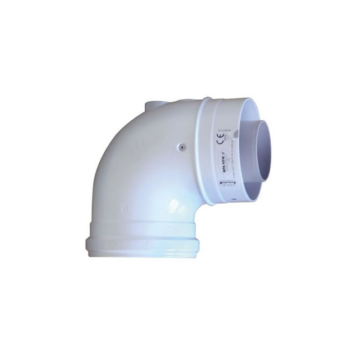 Ideal HE High Level Flue Outlet Kit 90 Degree Elbow