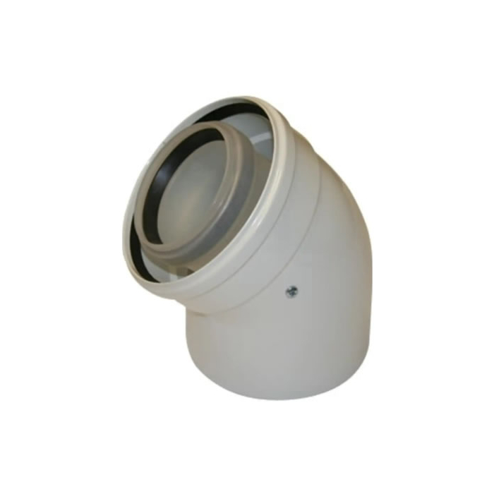 Worcester Bosch Condensfit 45 Degree Elbows 80/125
